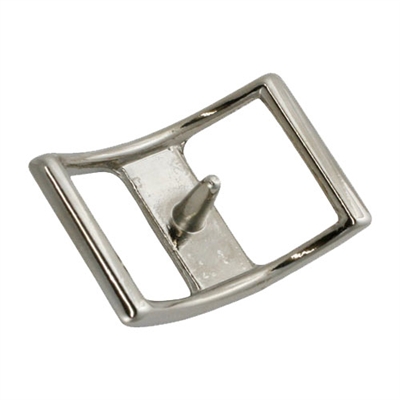 2 Pack Stainless Steel Conway Buckle (1") - Hill Leather Company