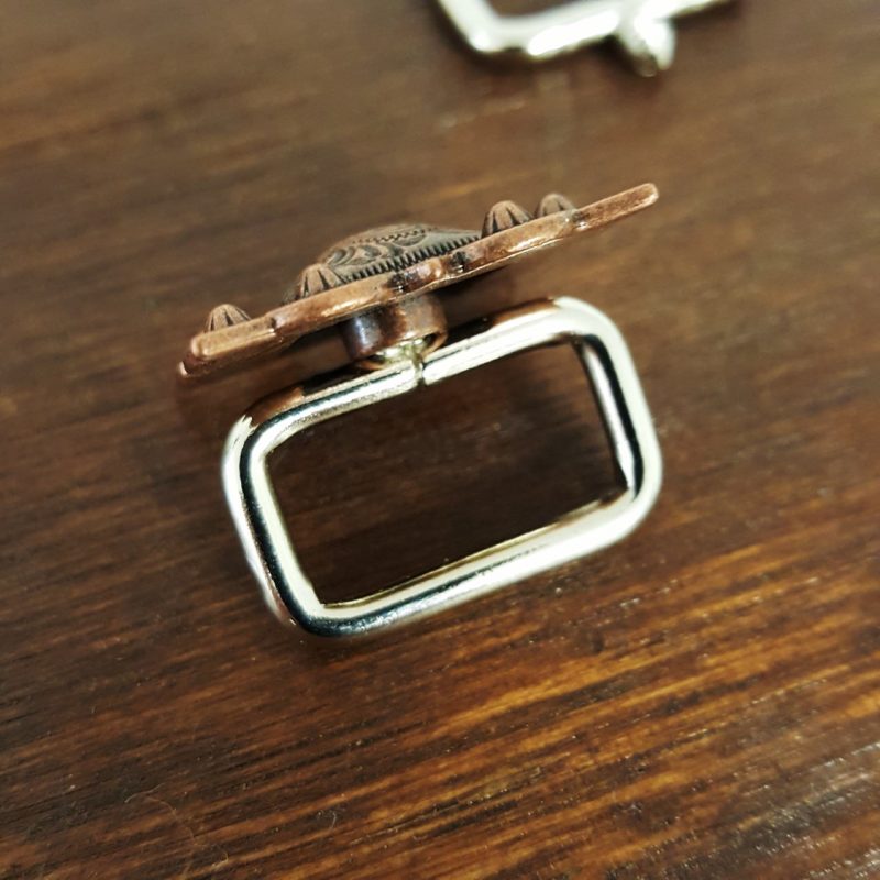 4 Pack 1" Loop Concho Slide Adapter Chicago Screw Converter - Hill ...