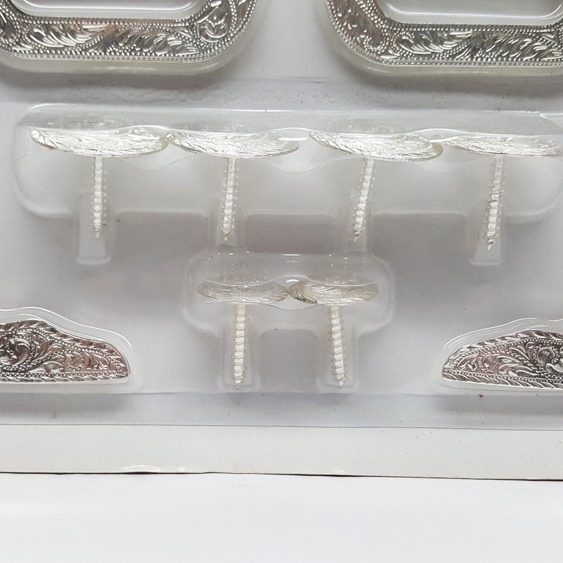 Replacement Saddle Trim Kit - 13 Piece Universal Trim Kit Silver Plated ...