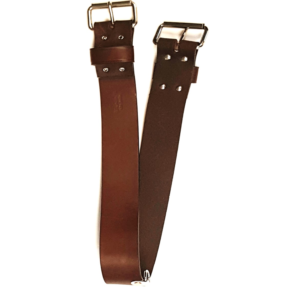 Western Saddle Leather Rear Cinch With Roller Buckles - Hill Leather ...