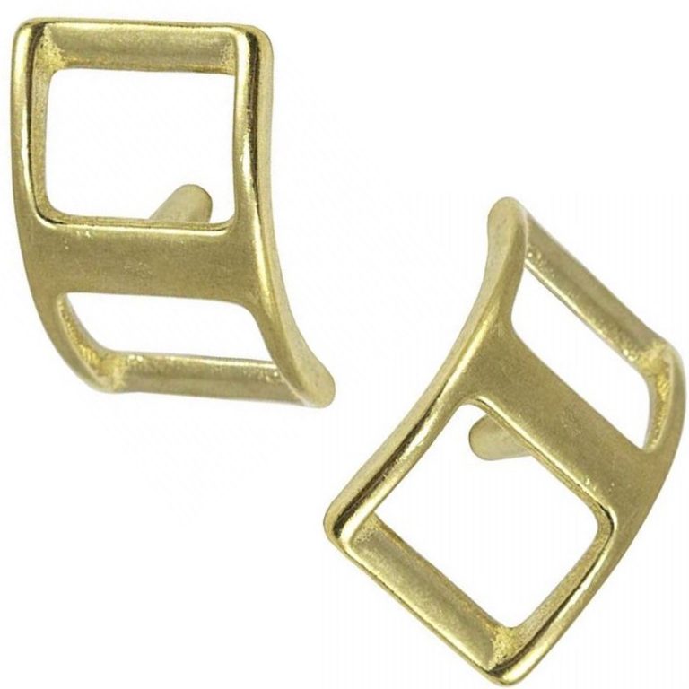 2 Pack Solid Brass Conway Buckle (1") - Hill Leather Company
