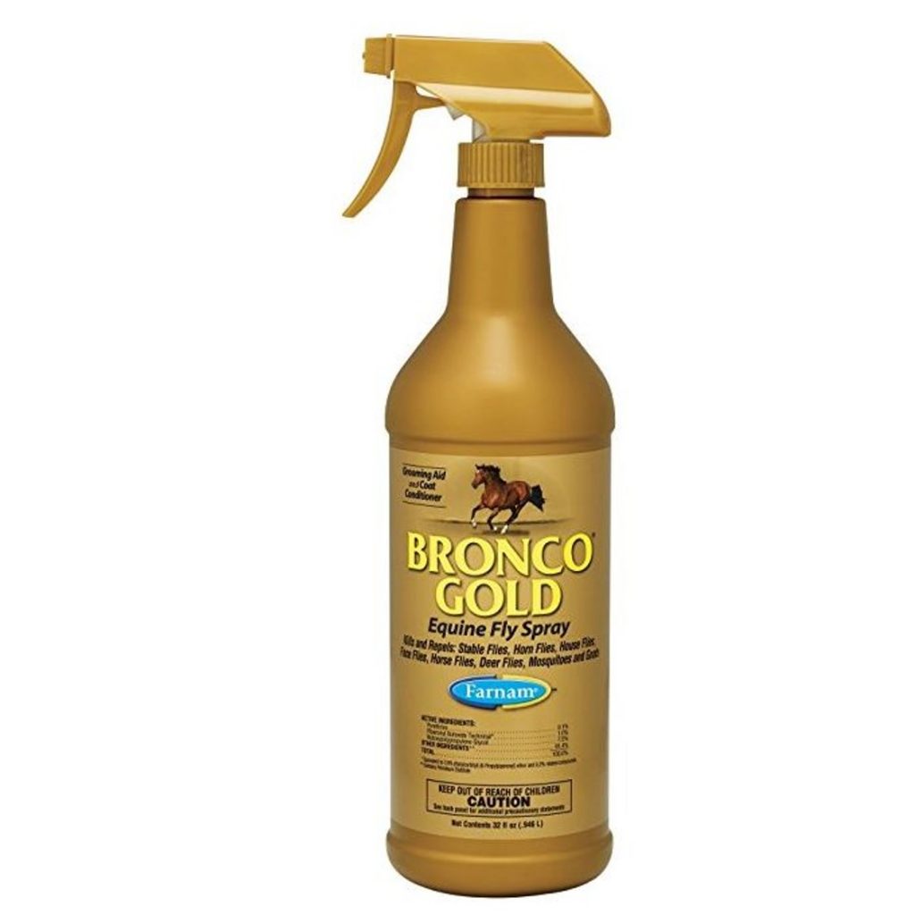 Farnam™ Bronco Gold Equine Fly Spray With Grooming Aid And Coat ...