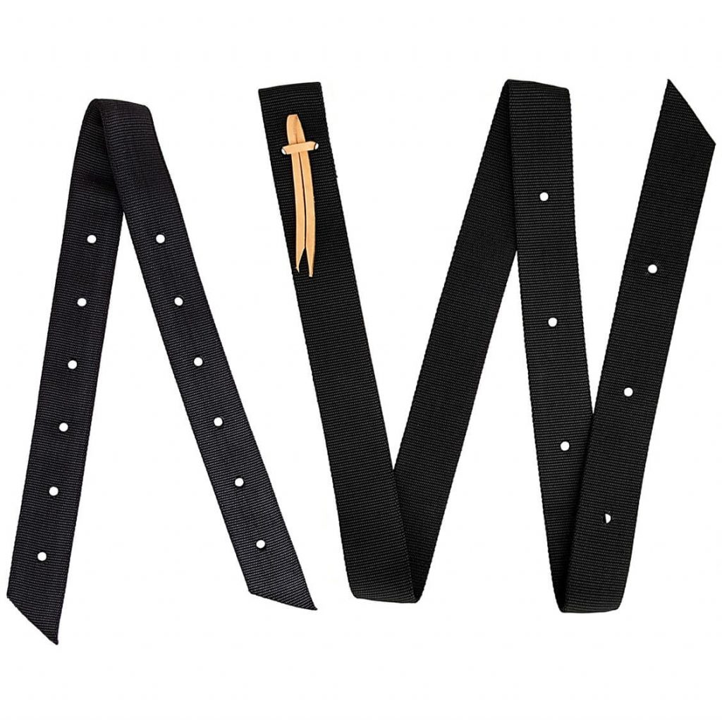 2 Pack Western Saddle Rear Flank Strap Set Brown Leather - Hill Leather ...