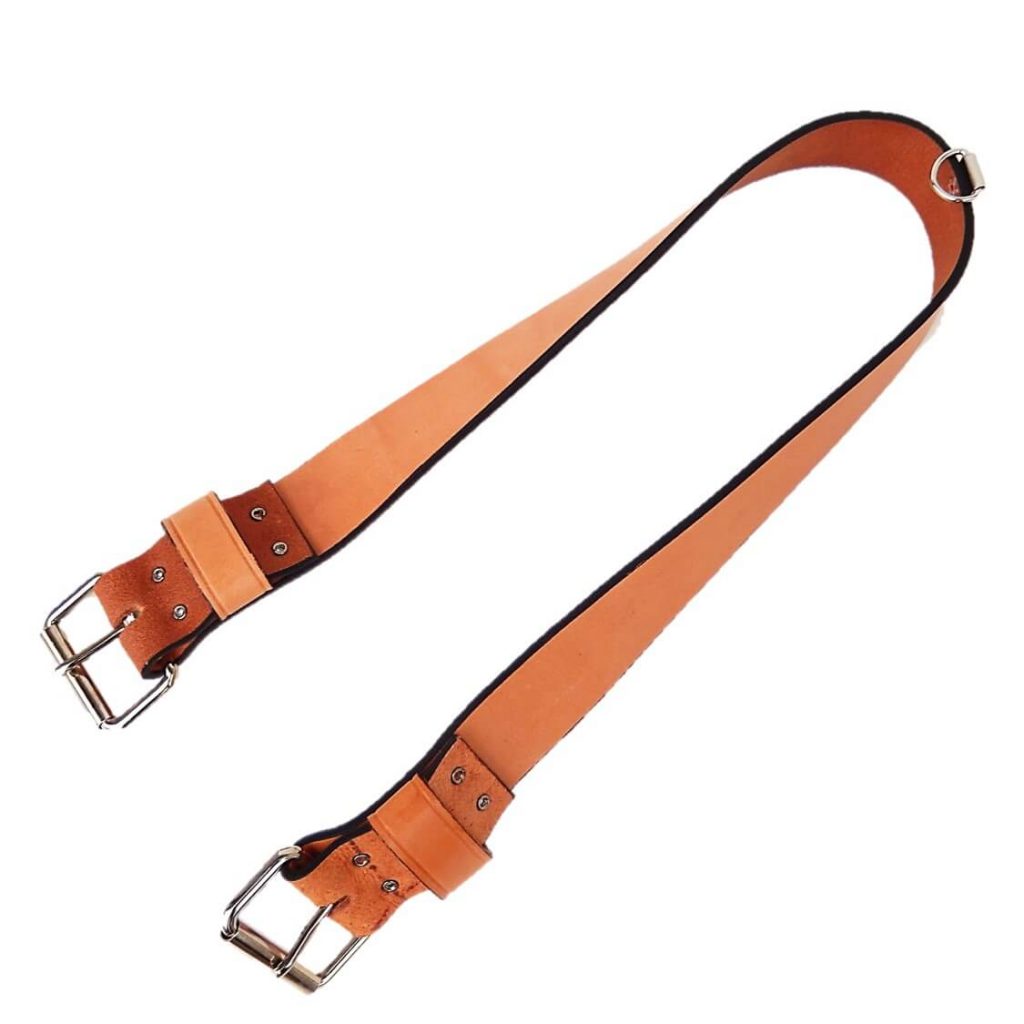 Western Saddle Rear Cinch Leather Strap With Roller Buckles 1-3/4 ...