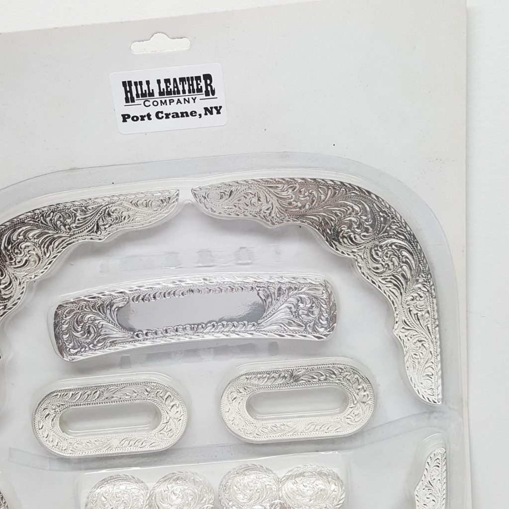 Replacement Saddle Trim Kit - 13 Piece Universal Trim Kit Silver Plated ...