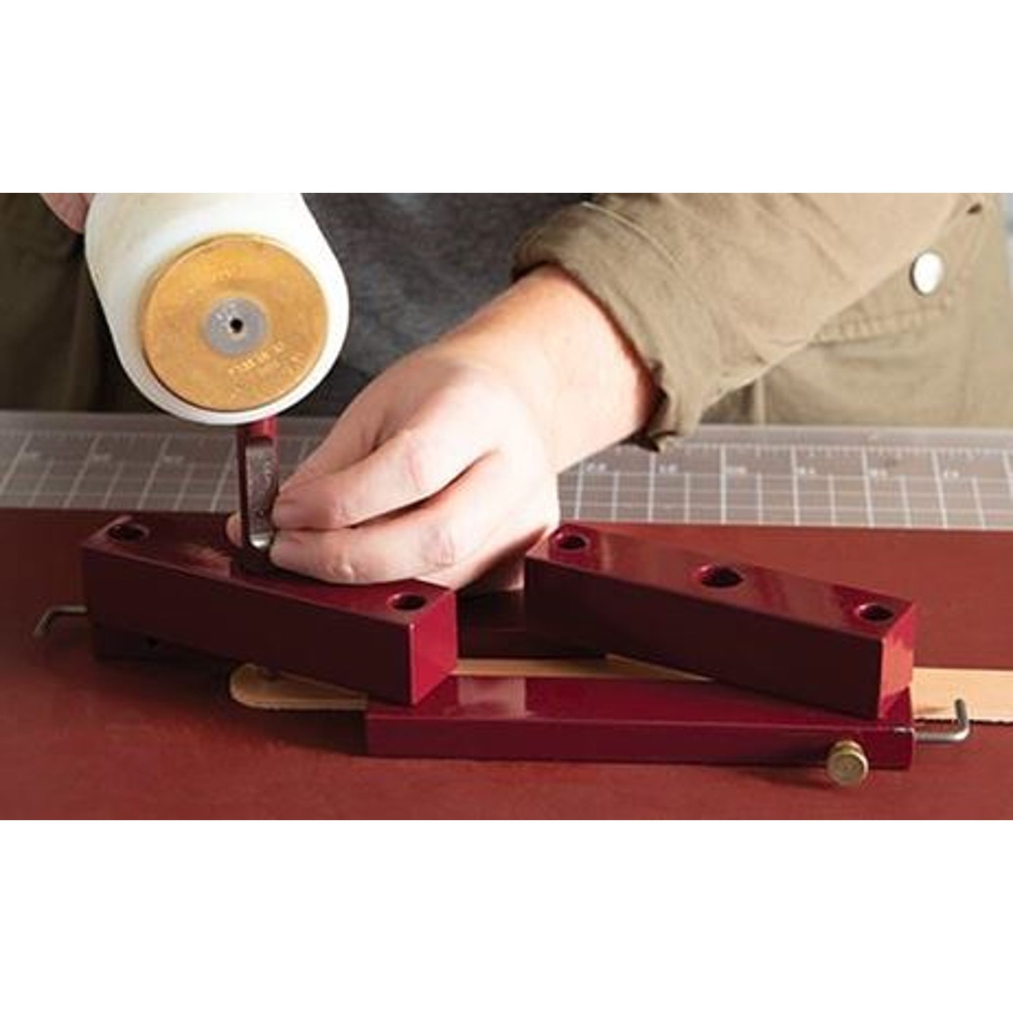 Self-Centering Guide For Hole Punching Leather Straps - Hill Leather ...